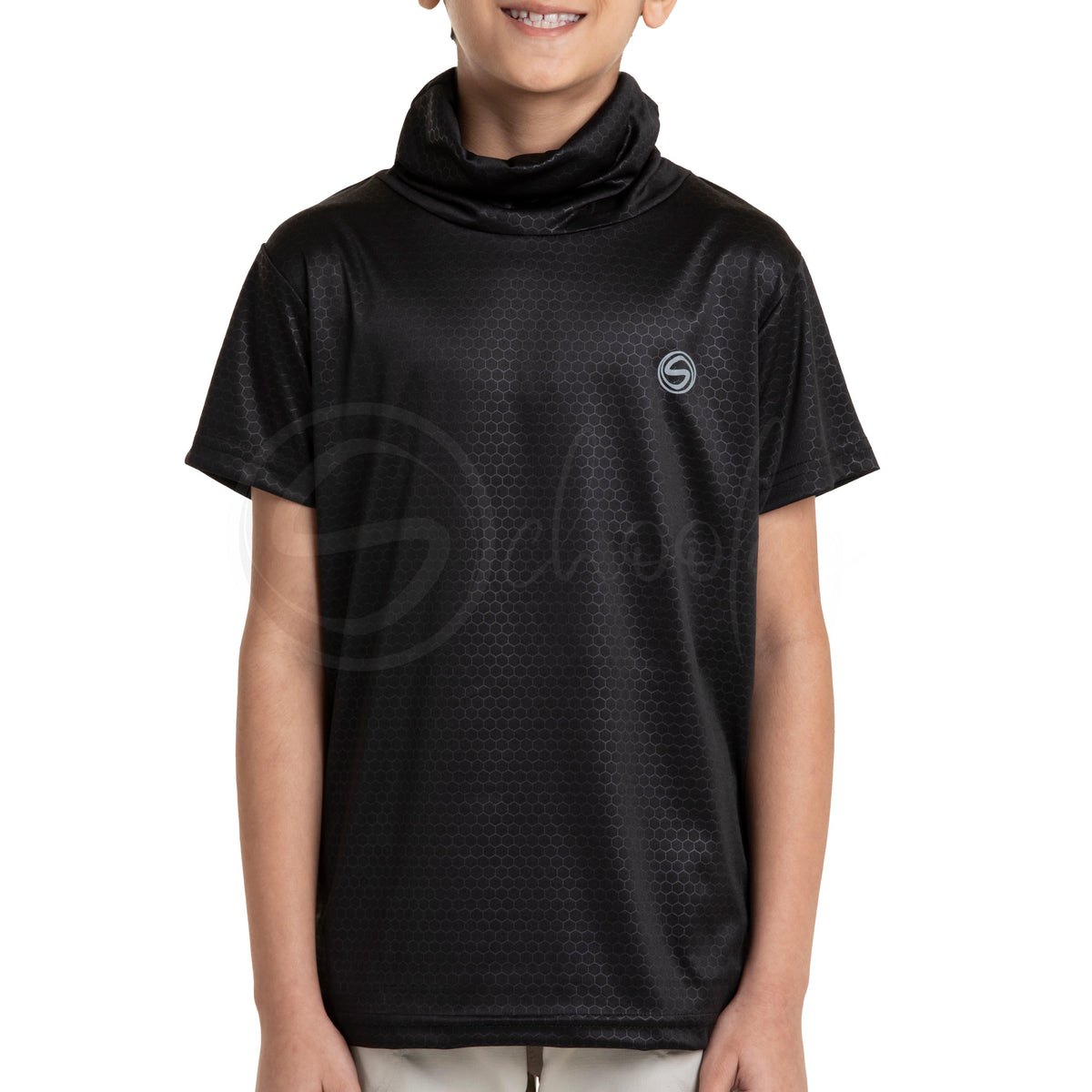Defender Turtle Neck Black MaskTee – Shop Schoolay
