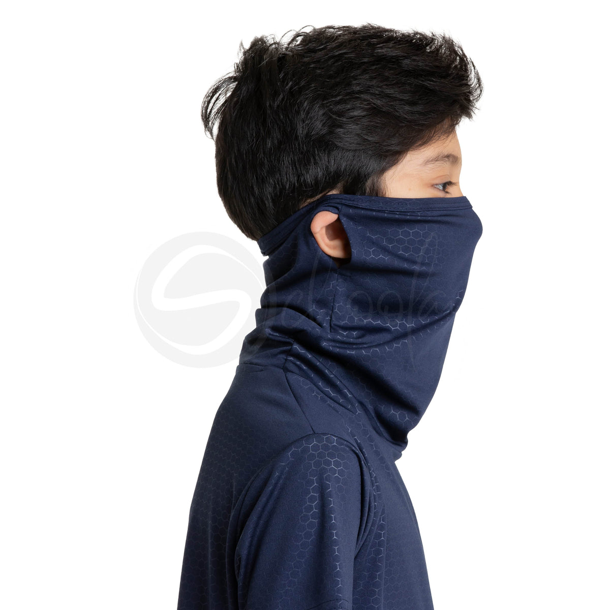 Defender Turtle Neck Navy Blue MaskTee – Shop Schoolay